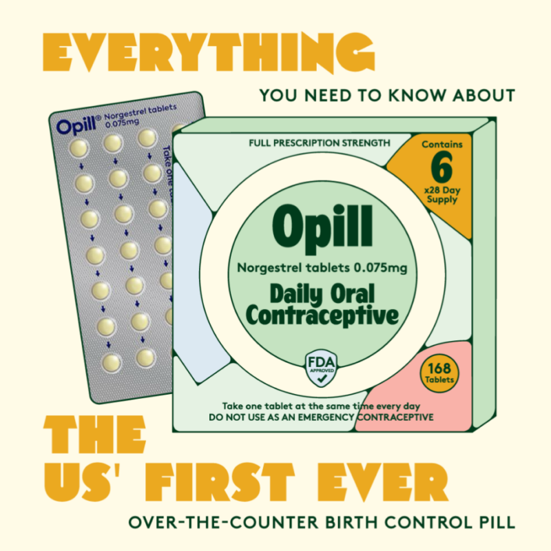 Opill: Everything You Need to Know About America’s First Ever Over-the-Counter Birth Control ...
